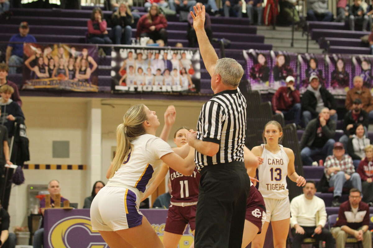 Caro defeats Cass City girls to hand Red Hawks first league loss