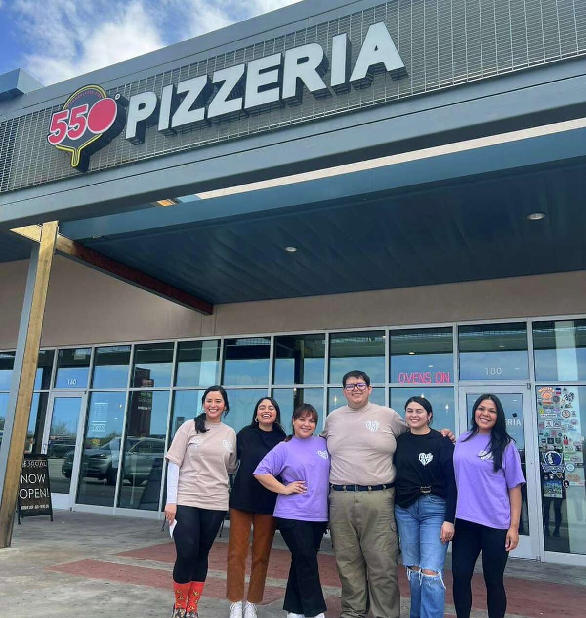 550 Pizzeria donated 264 meals for National Pizza Day