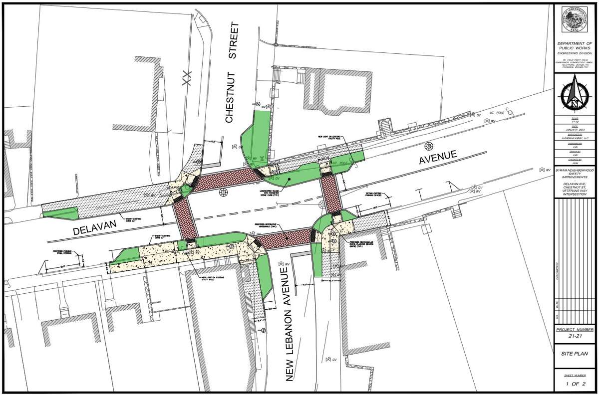 New crosswalks in the works for Delavan Ave in Greenwich