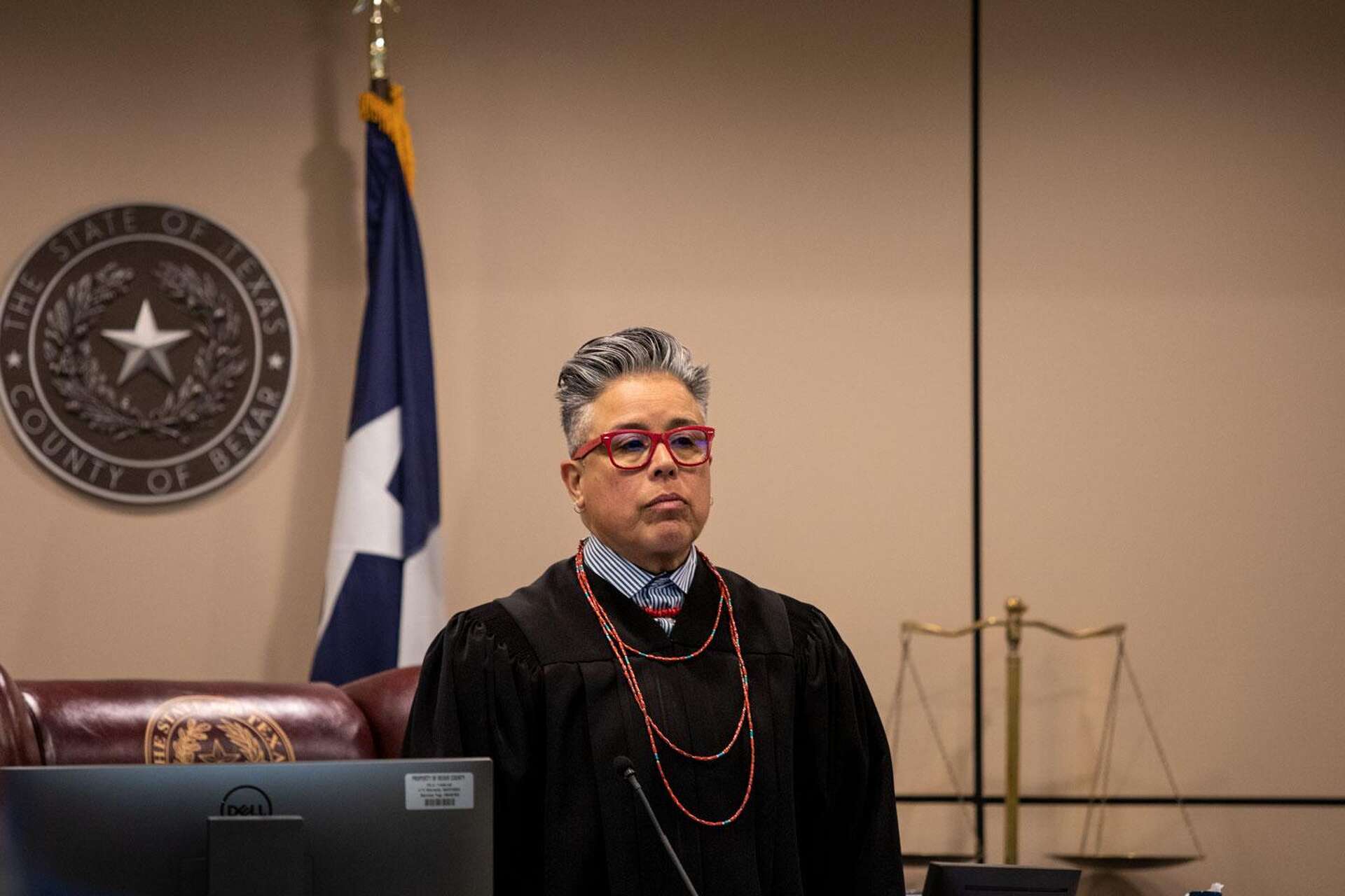 What happened during hearing that led to Texas judge's arrest