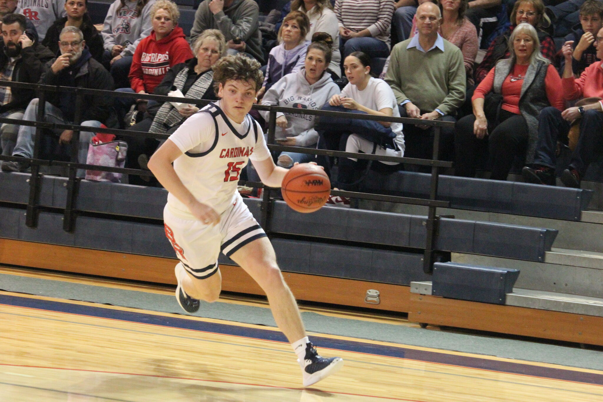 Big Rapids recorded its 11th straight win of the season