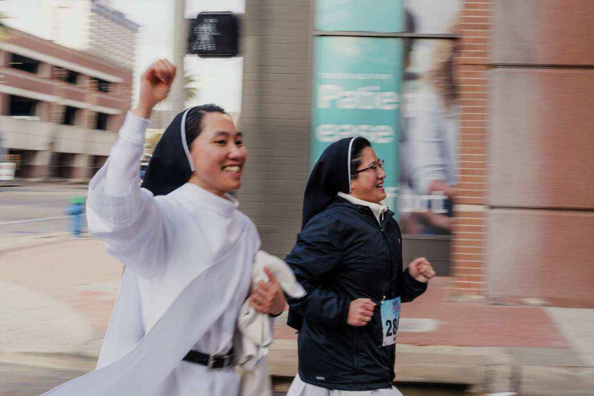 "Rally Nuns" raise money for Catholic schools with annual fun run