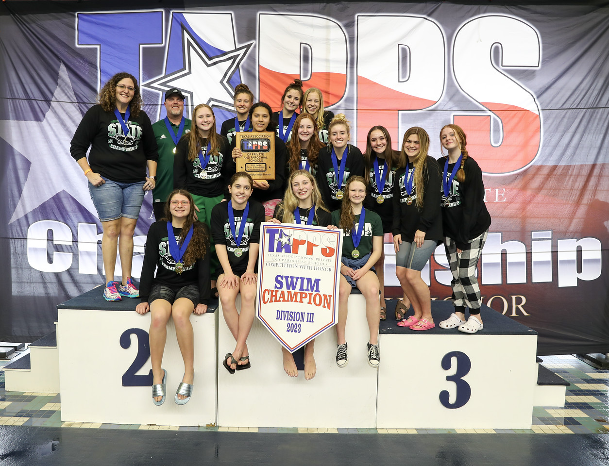 LPCA girls repeat as TAPPS Division III state champs
