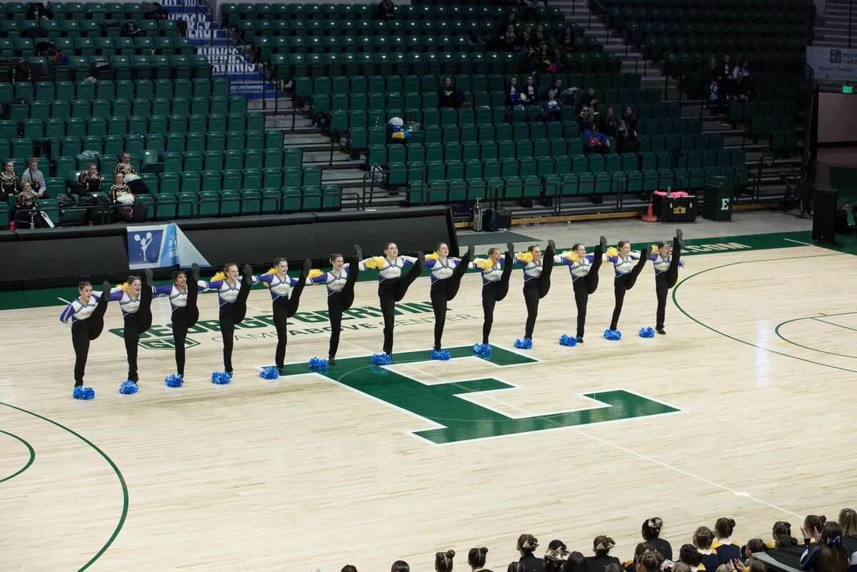 Midland High pom teams bring home double state championships
