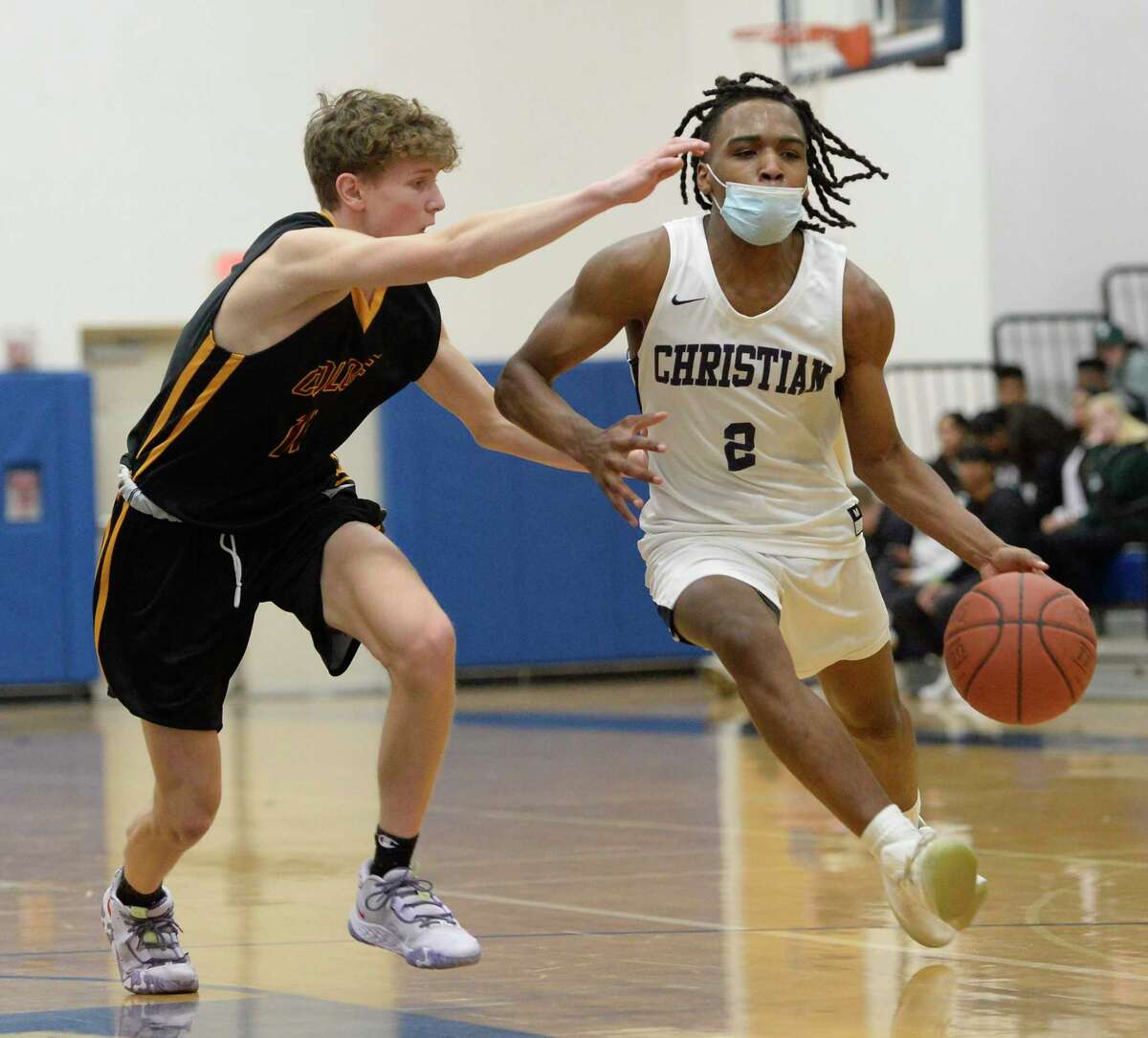 Colonie earns a big Class AA boys' basketball win at Mekeel Christian
