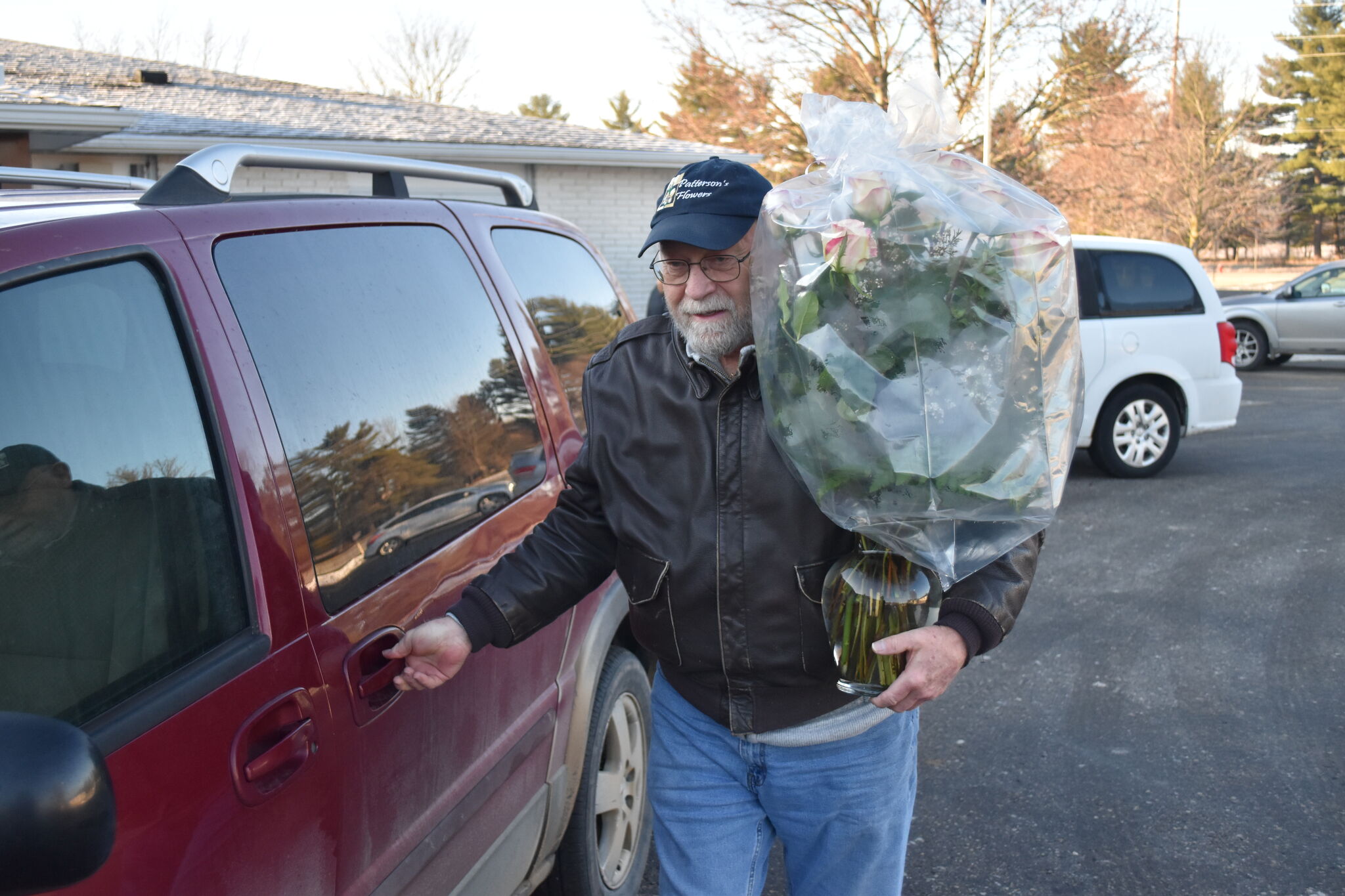 Patterson's delivery driver brings smiles on Valentine's Day