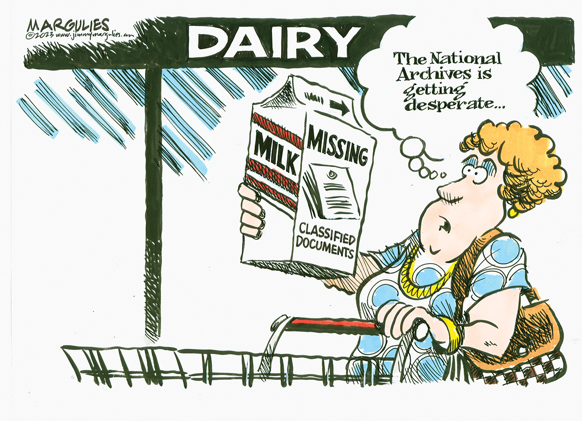 Editorial cartoons from the San Antonio Express-News