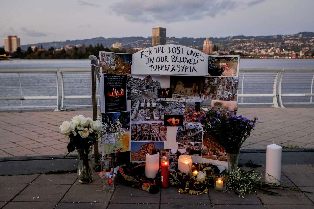 Grief outpouring in Oakland for victims of Turkish-Syrian earthquake