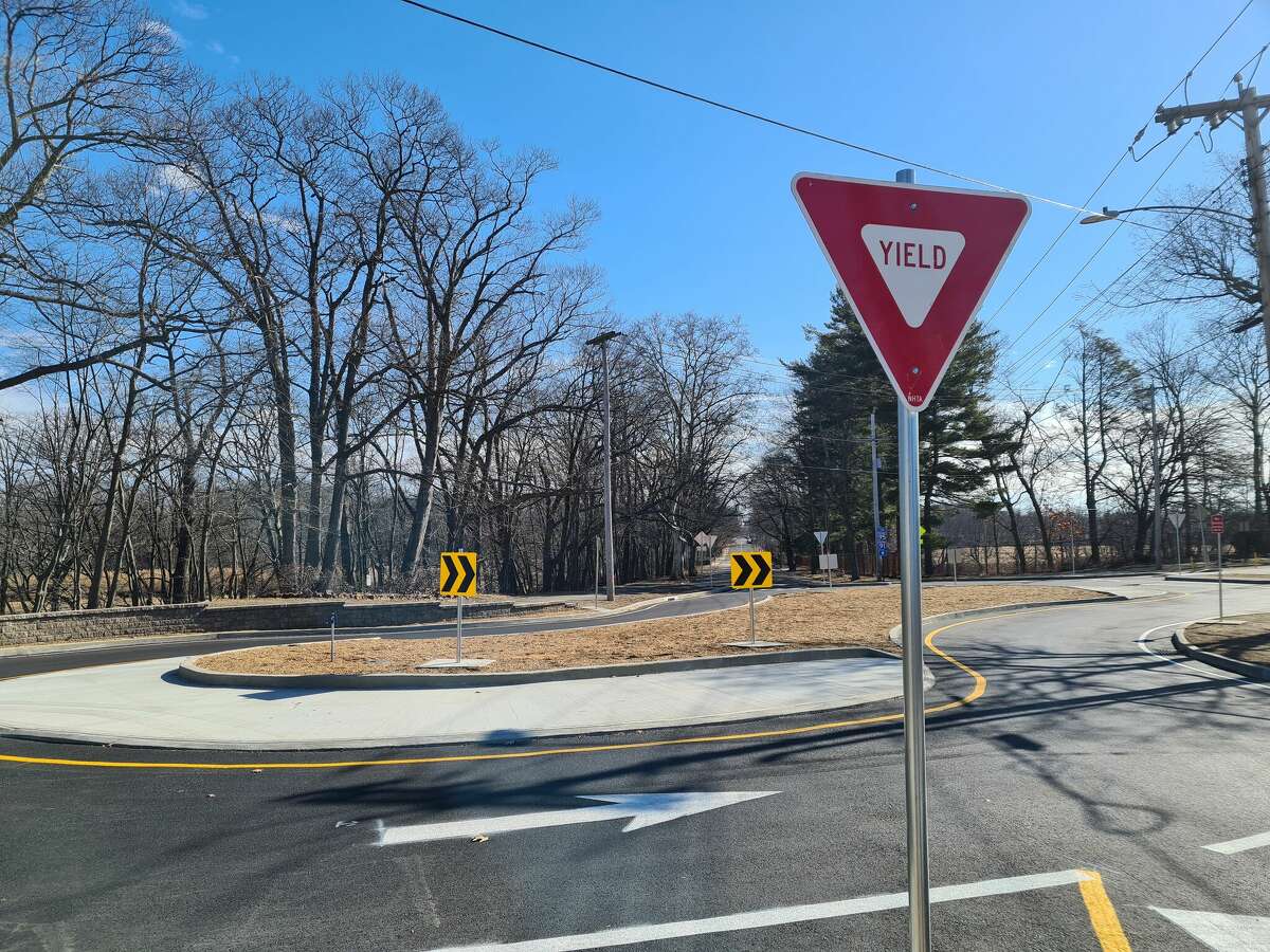 Dangerous New Haven intersection gets a 'peanut' to boost safety