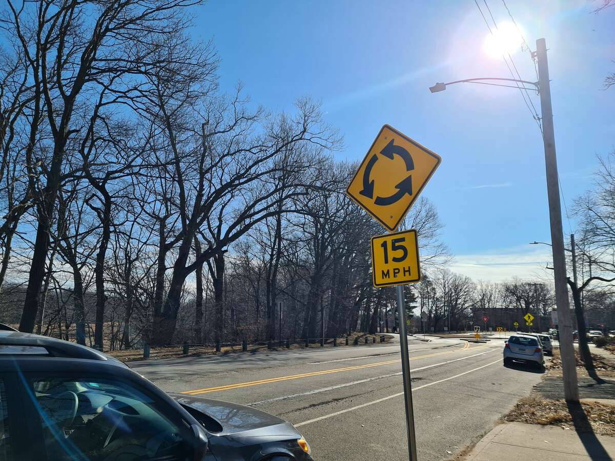 Dangerous New Haven intersection gets a 'peanut' to boost safety