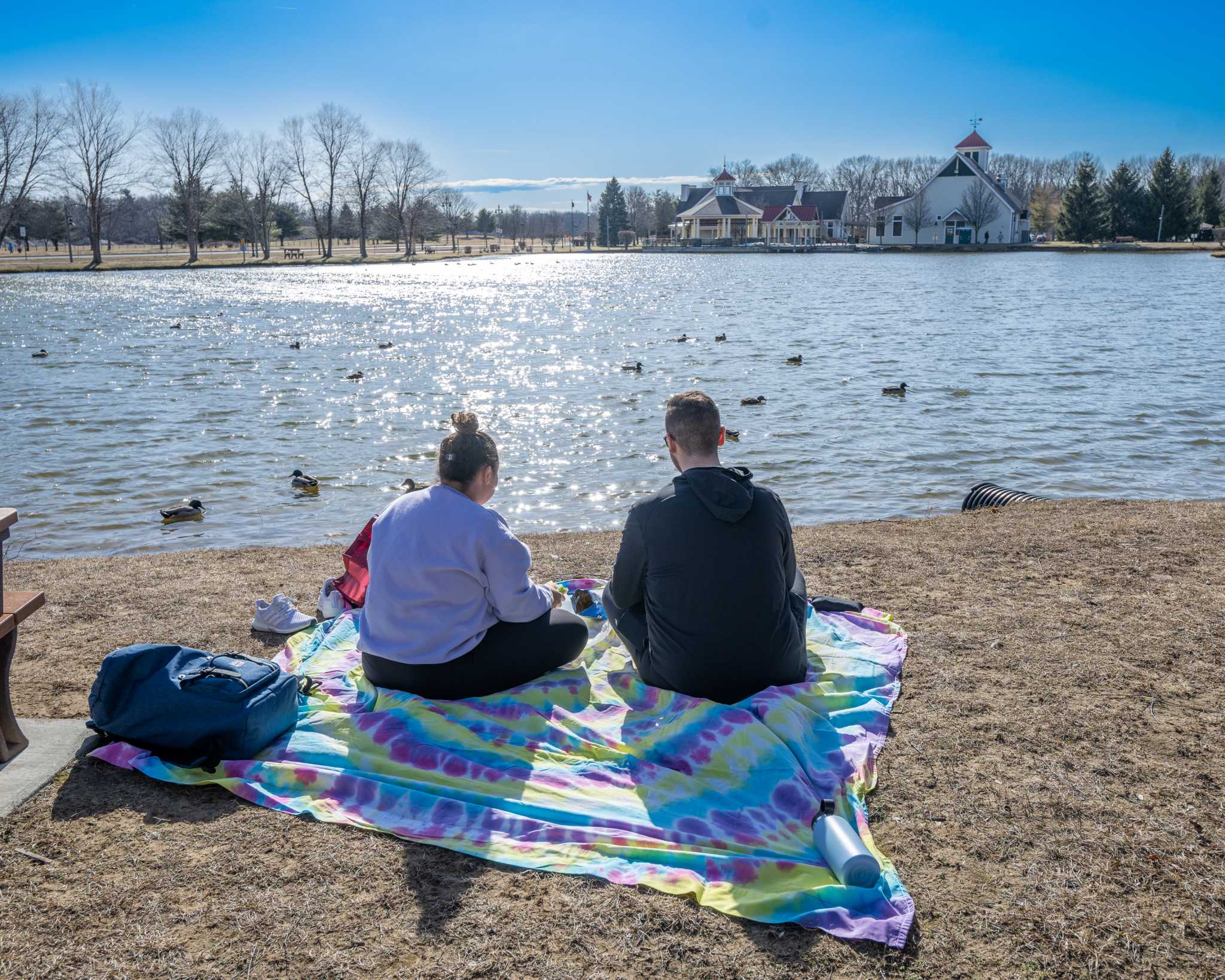 Warm weather breaks more records in Albany, but it won't last long