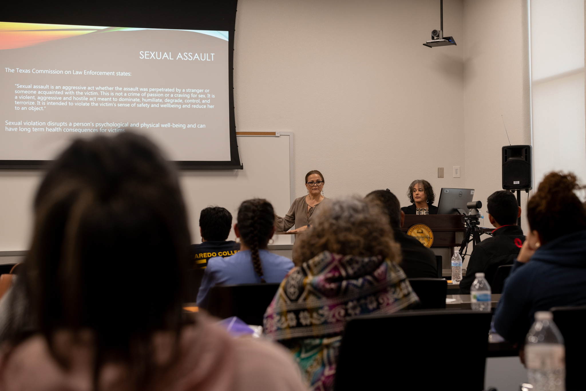 Laredo College hosts sexual harassment presentation with SCAN