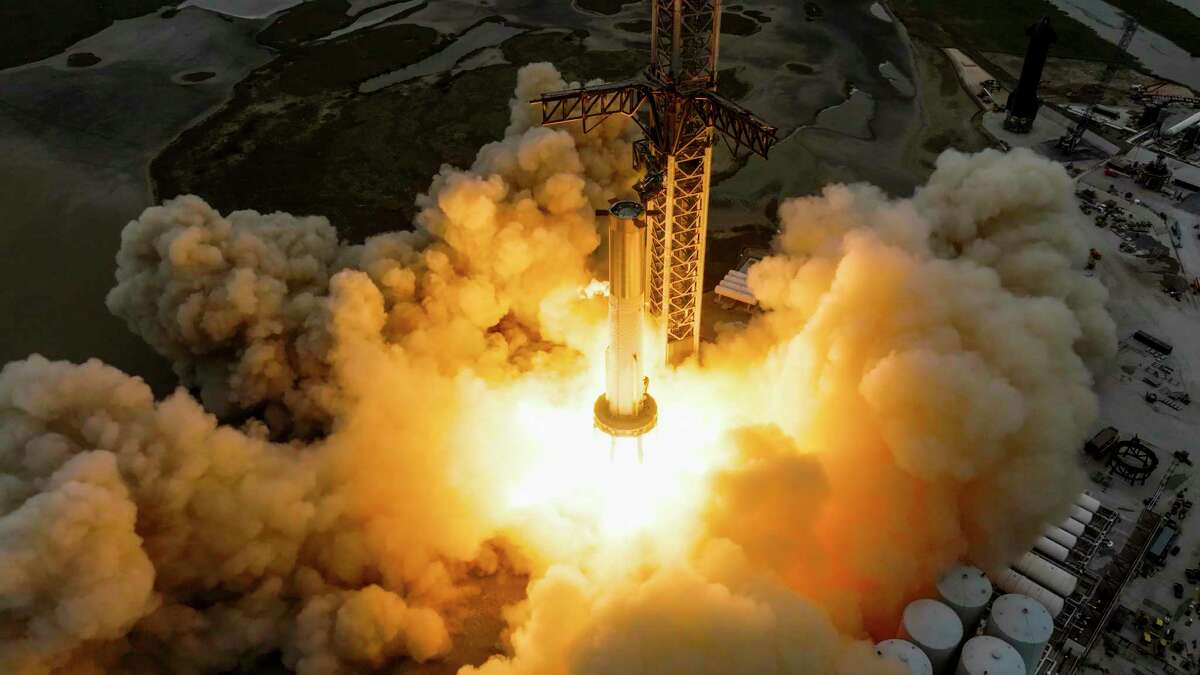 Space Shuttle Launch From Offshore