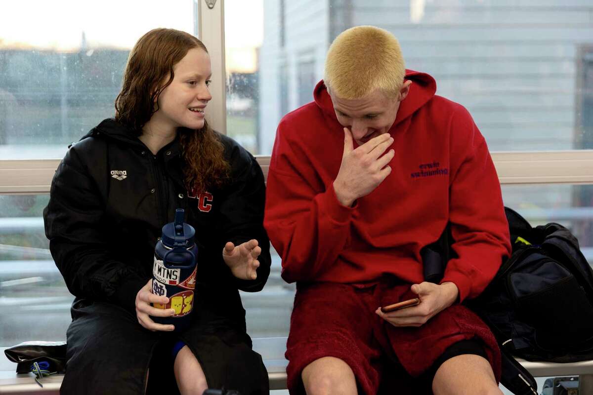 Churchill swimmer Carli Cronk is deaf, but just call her an athlete