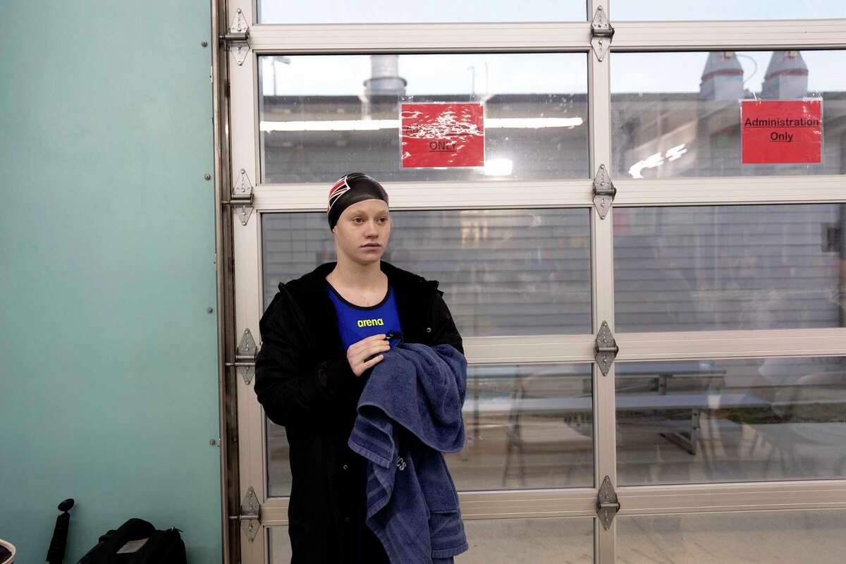 Churchill swimmer Carli Cronk is deaf, but just call her an athlete