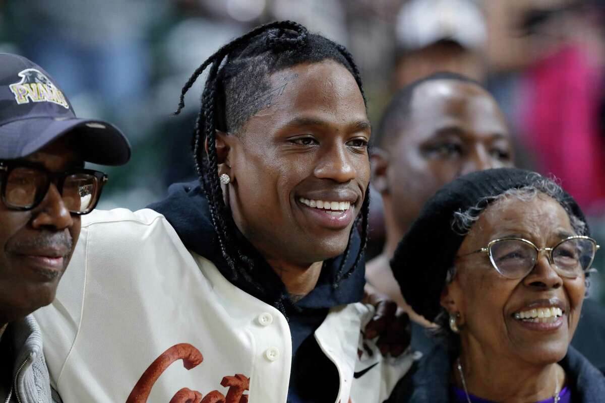 Travis Scott's celebrity softball game draws big stars to Houston
