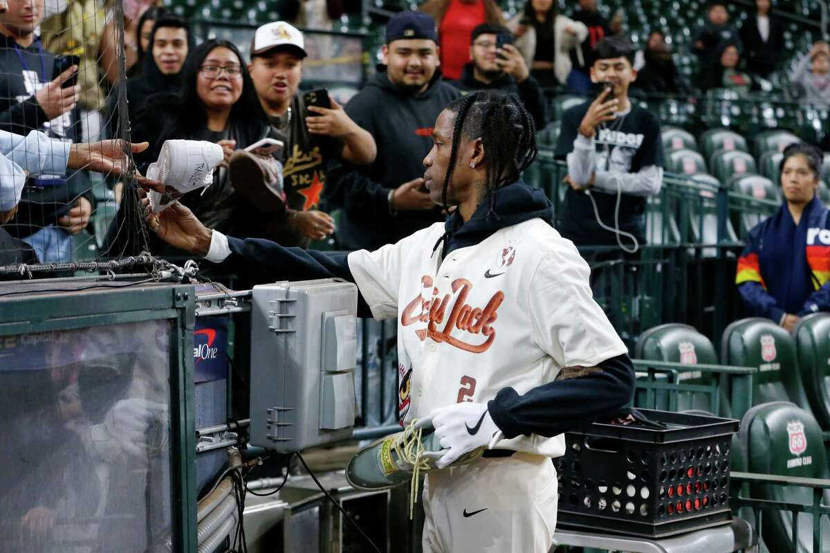 Travis Scott's celebrity softball game draws big stars to Houston