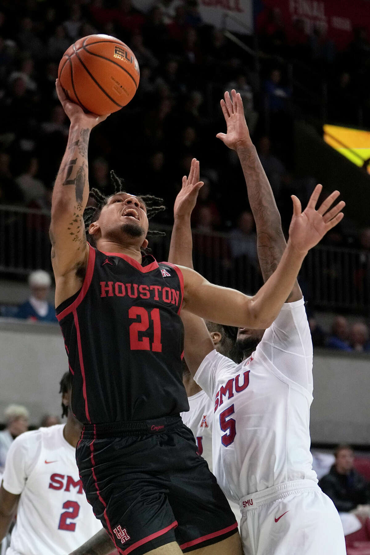 Marcus Sasser, No. 2 Houston Cougars finish sweep of SMU Mustangs