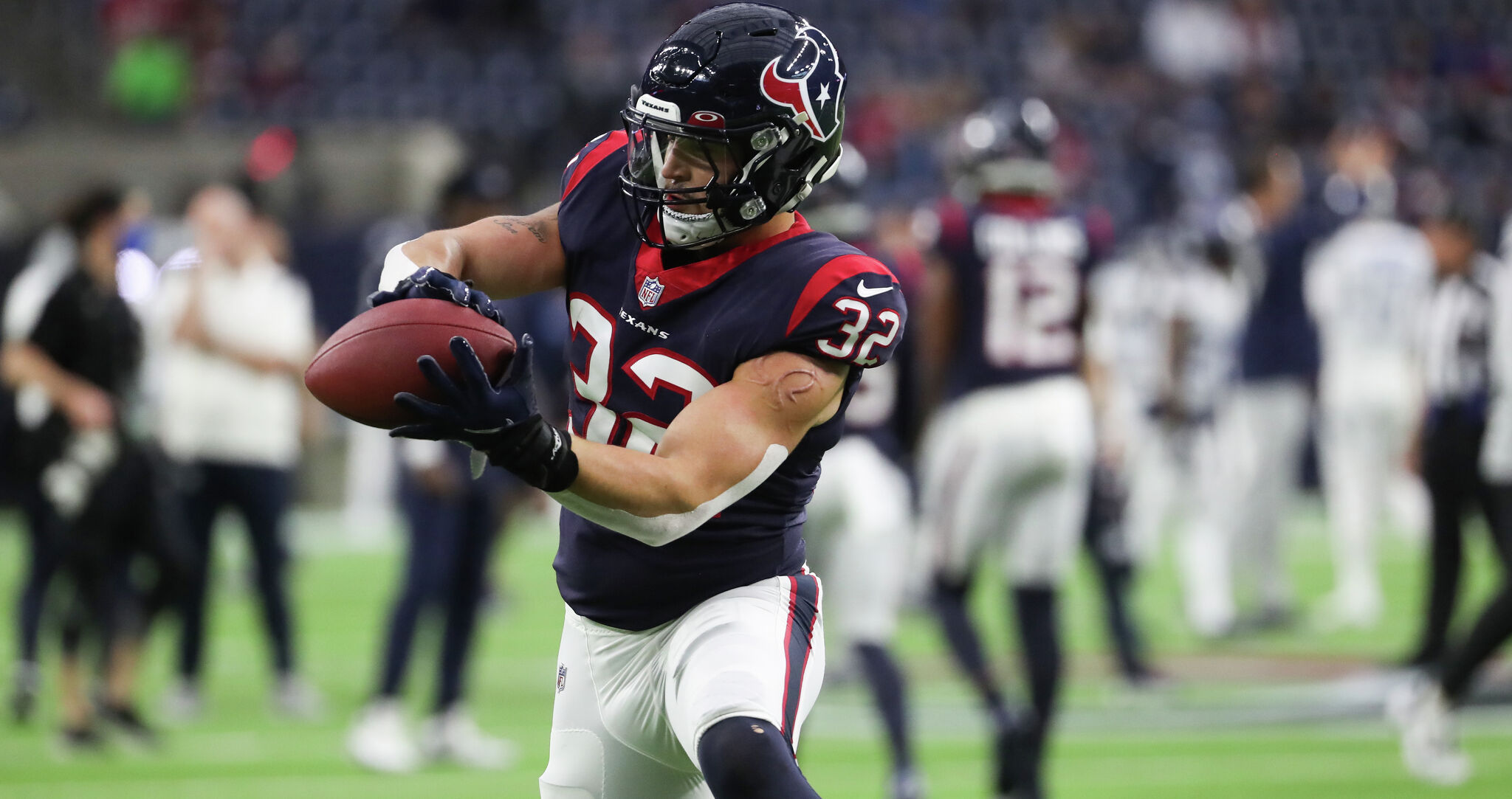 Houston Texans linebacker Garret Wallow has surgery on his ankle