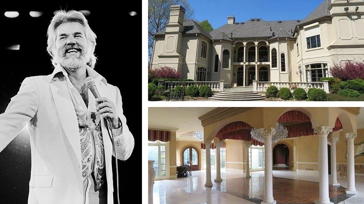 Fold 'Em: Kenny Rogers' Former Georgia Mansion Hits the Market for $4.2M