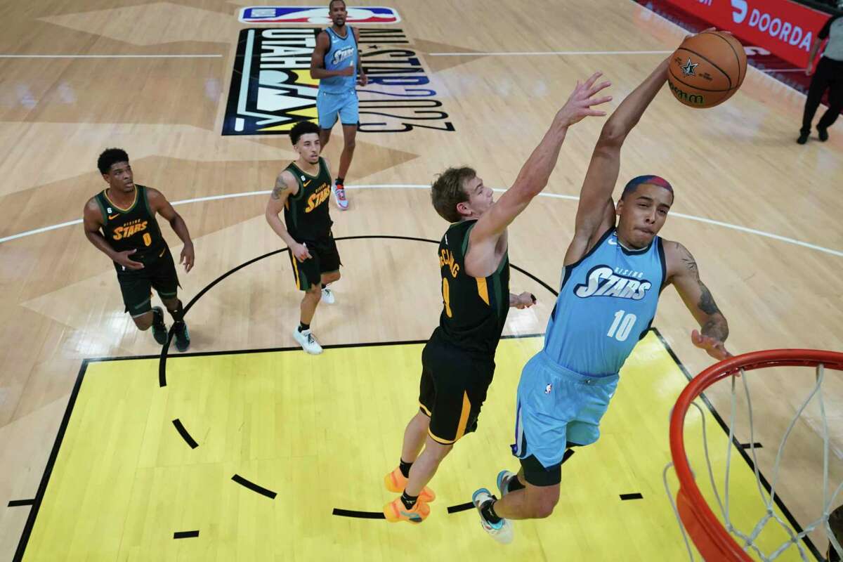 Jeremy Sochan’s Rising Stars experience all about having fun