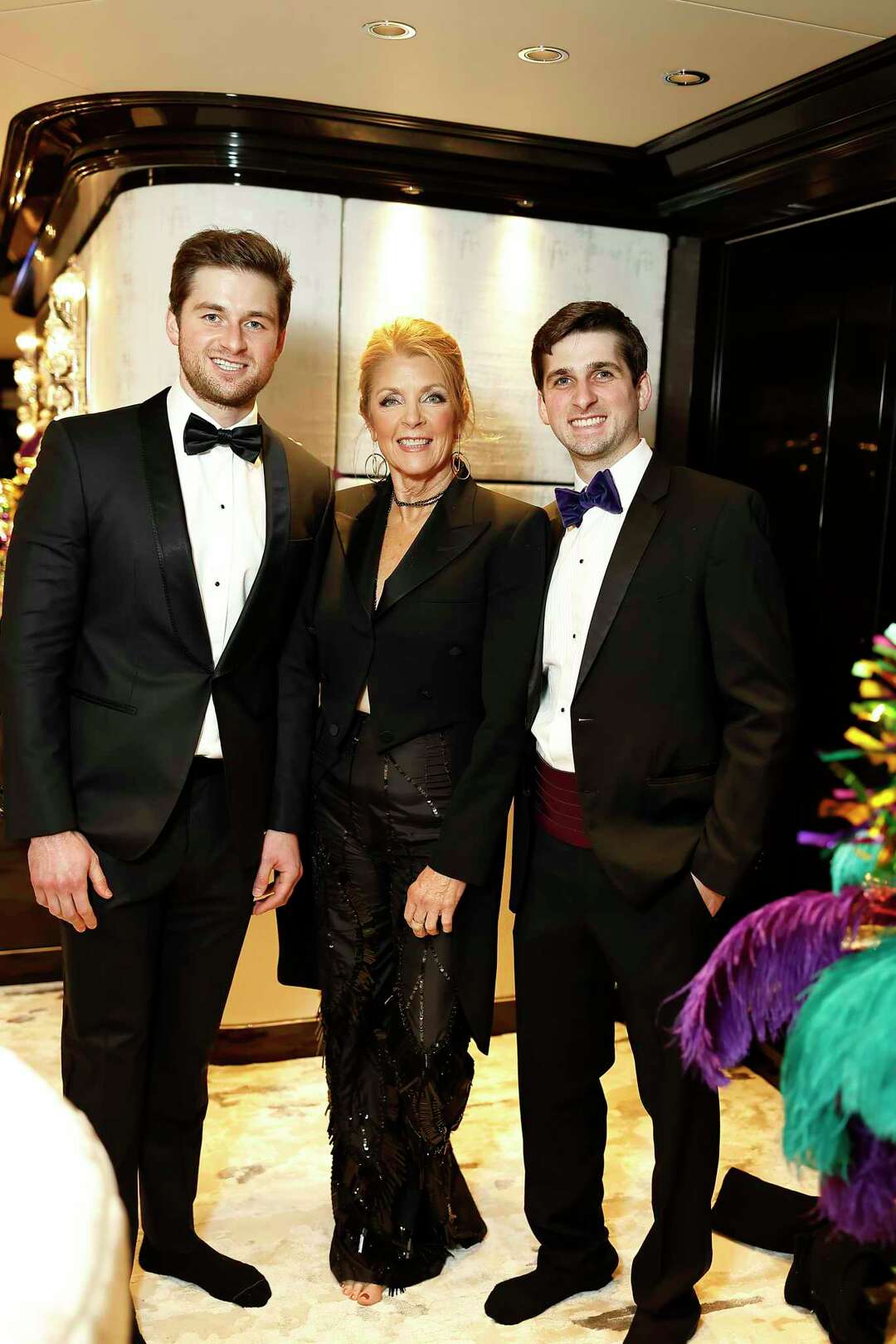 Tilman Fertitta’s Mardi Gras party spotlights Whitmire, young Buzbee