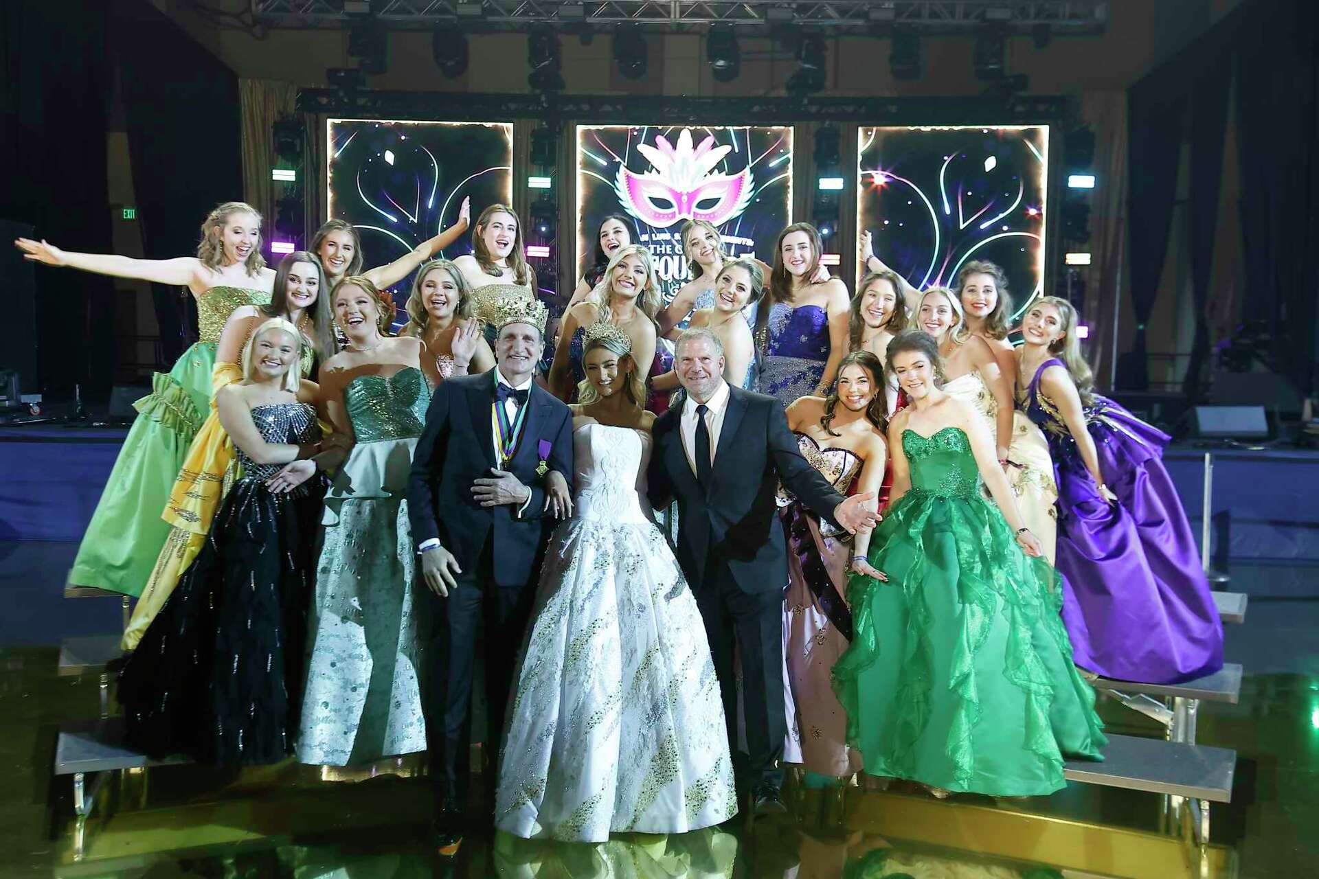 Tilman Fertitta’s Mardi Gras party spotlights Whitmire, young Buzbee