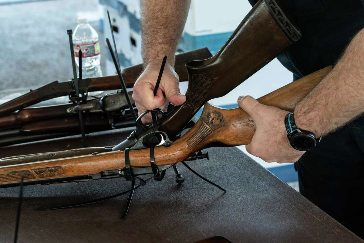 Houston officials collect under 800 firearms at third gun buyback