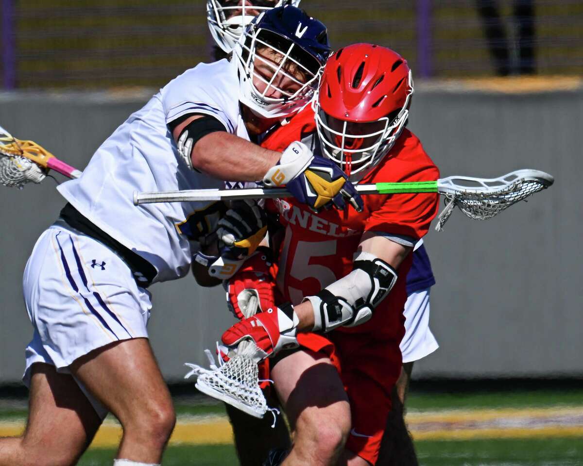 UAlbany men's lacrosse encouraged by close loss to No. 2 Cornell