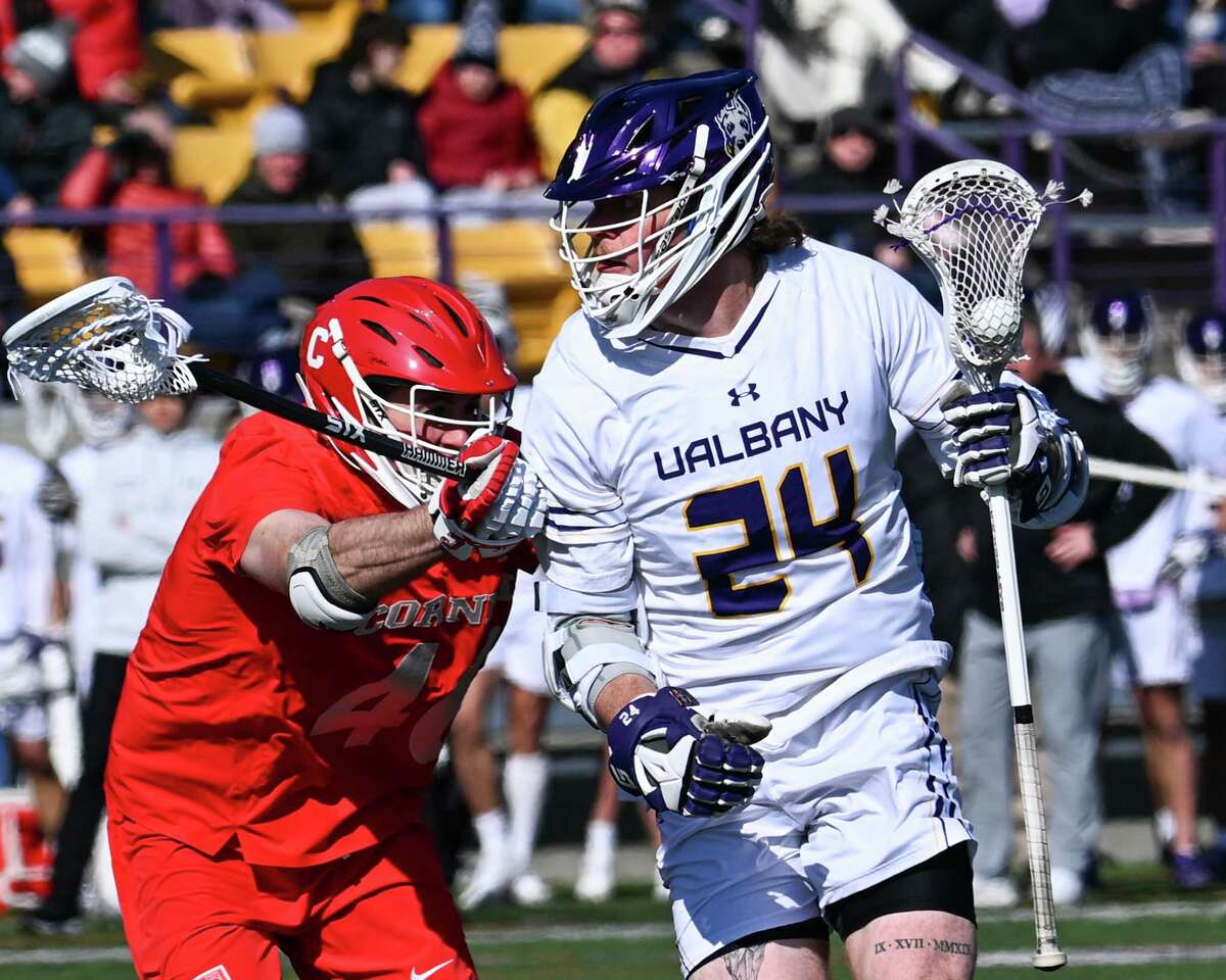 UAlbany men's lacrosse encouraged by close loss to No. 2 Cornell