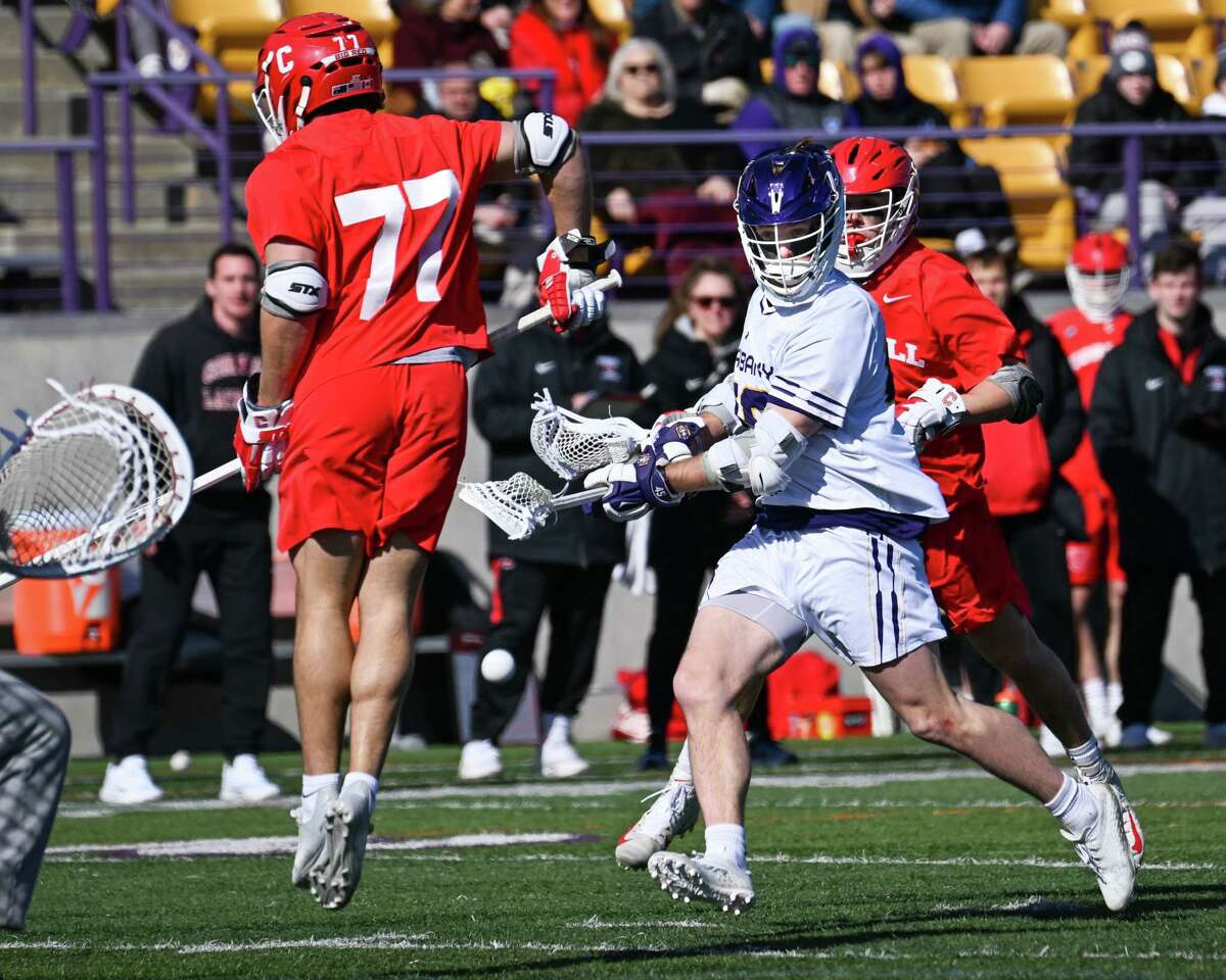UAlbany men's lacrosse encouraged by close loss to No. 2 Cornell