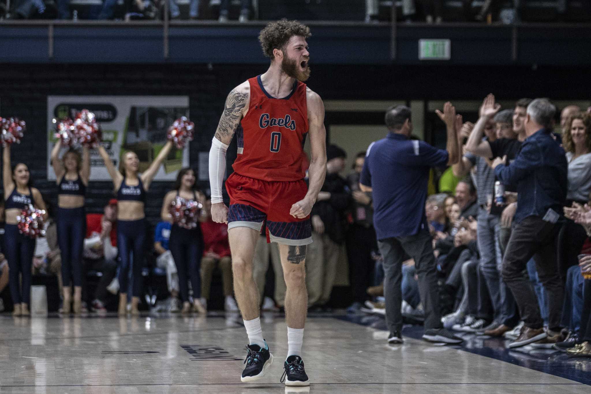 Logan Johnson, Aidan Mahaney spark No. 17 St. Mary’s over BYU