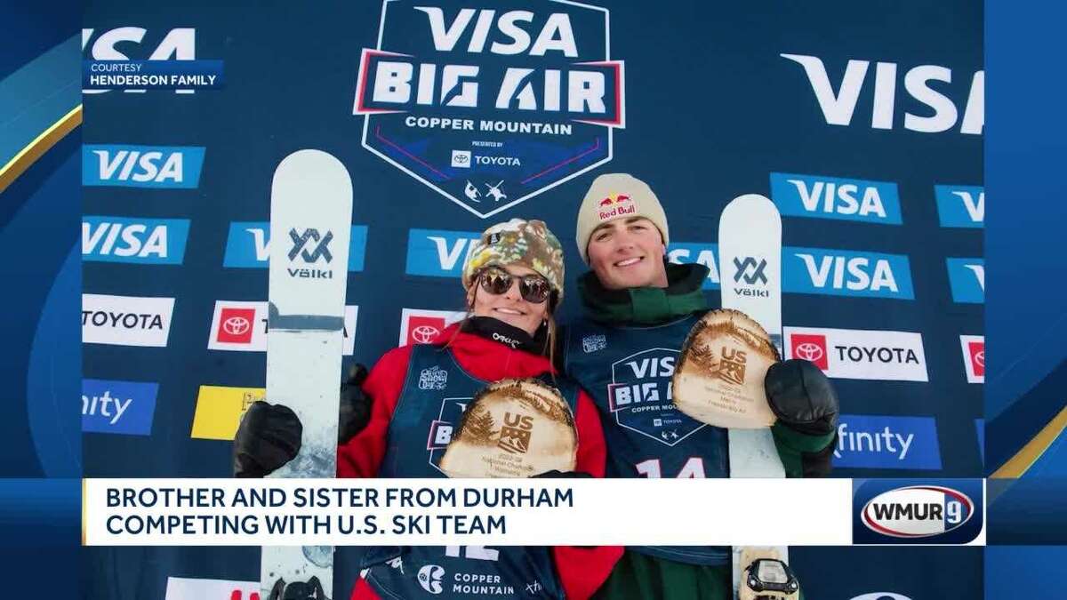 Brother-sister duo competing with U.S. Ski Team