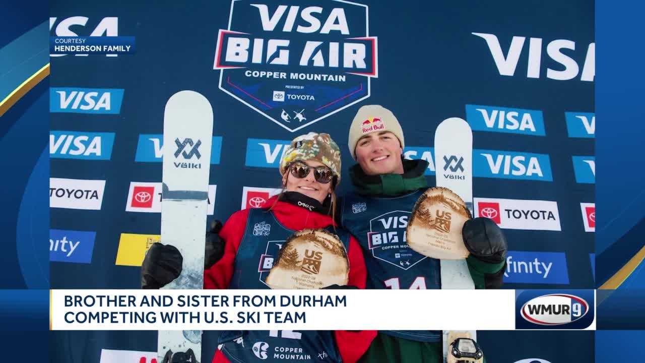Brother-sister duo competing with U.S. Ski Team