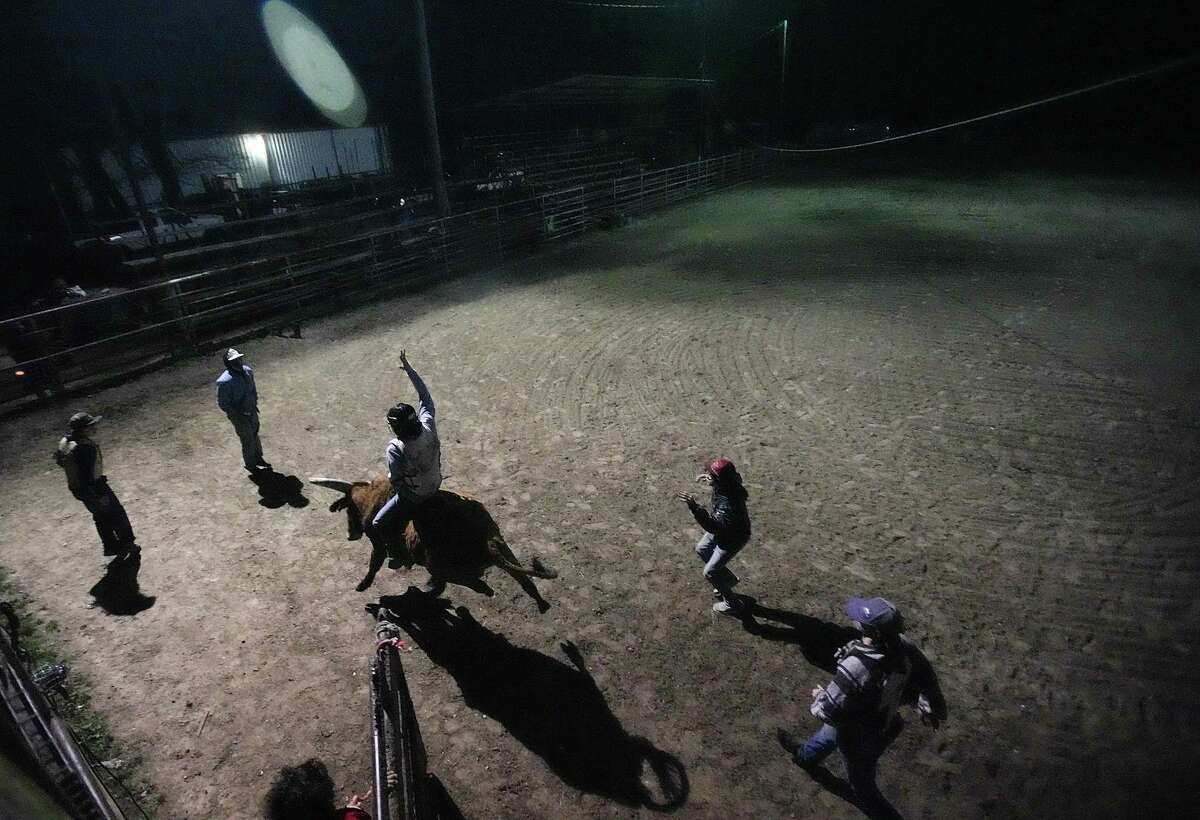 Houston-area rodeo champion teaches kids how to ride bulls