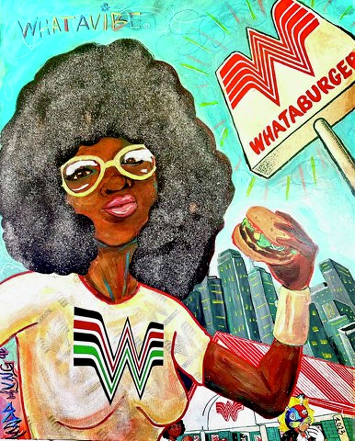 Whataburger Museum of Art to feature Houston artist's WhataVibe piece