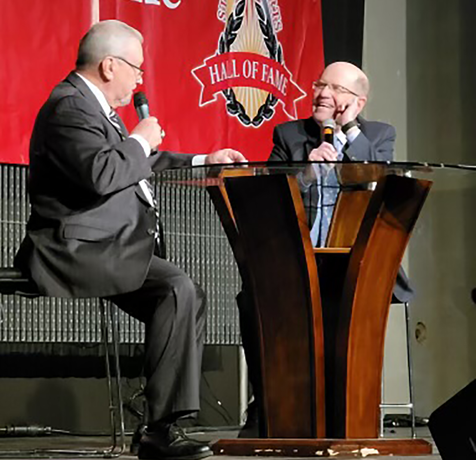 Former Telegraph sports editor Steve Porter feted by STL Hall of Fame