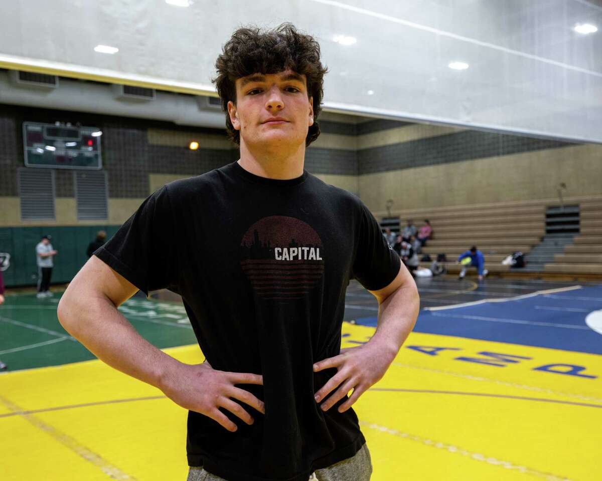 Large-school boys' wrestling Athlete of the Year: Darrien Insogna