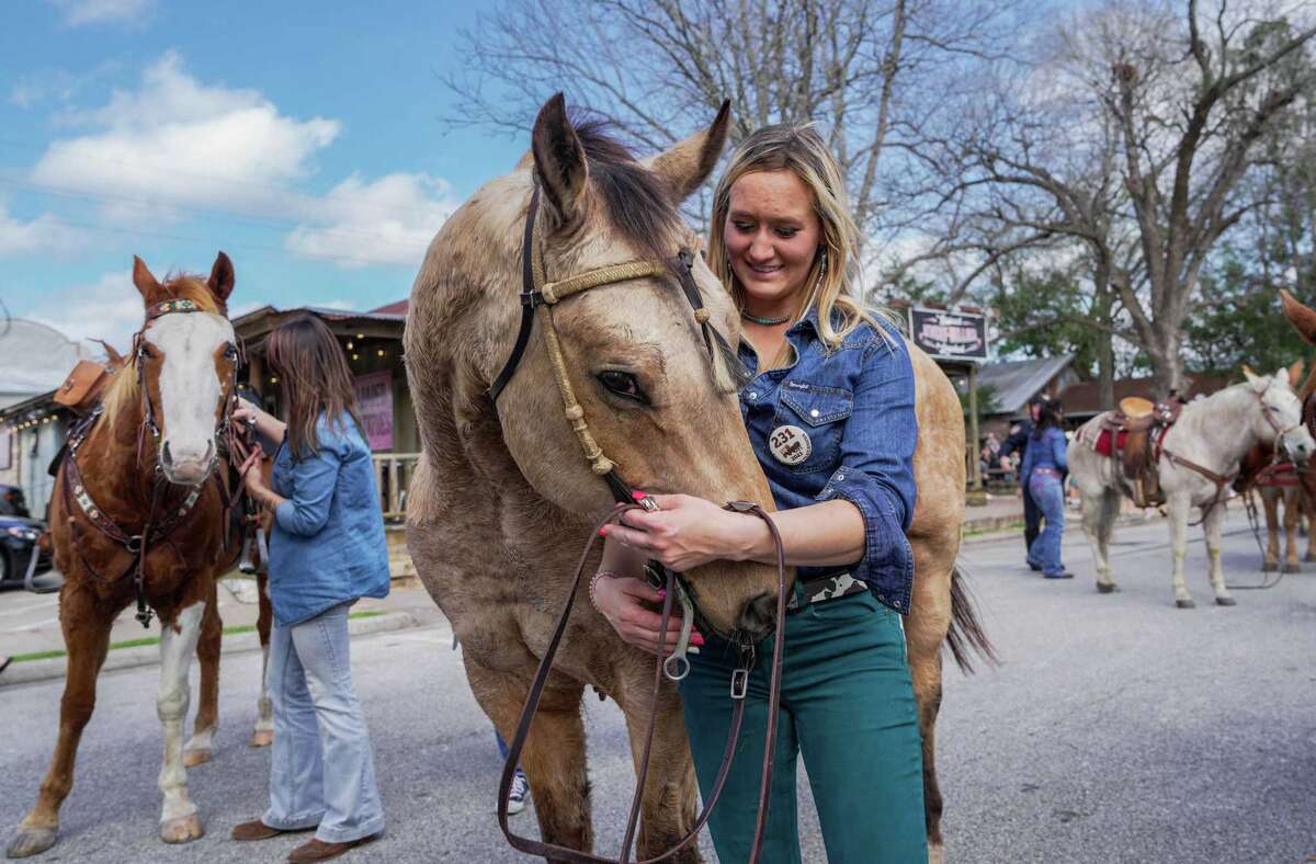 Tomball welcomes Sam Houston Trail Riders before 2023 Houston Rodeo