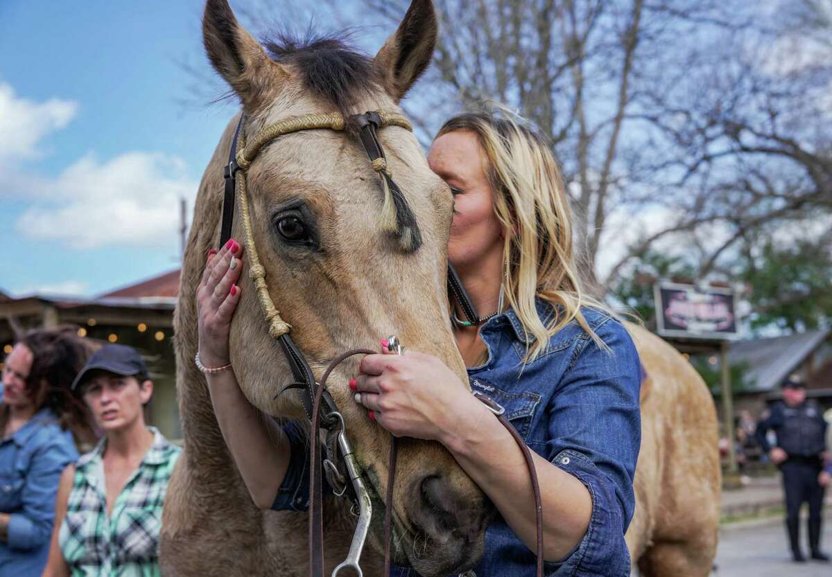 Tomball welcomes Sam Houston Trail Riders before 2023 Houston Rodeo