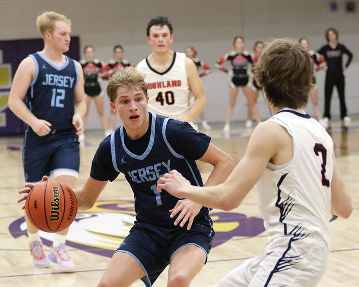 Jersey comes from 12 down to eliminate Highland