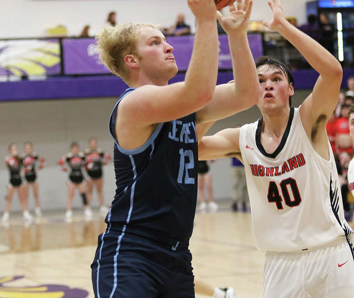 Jersey comes from 12 down to eliminate Highland