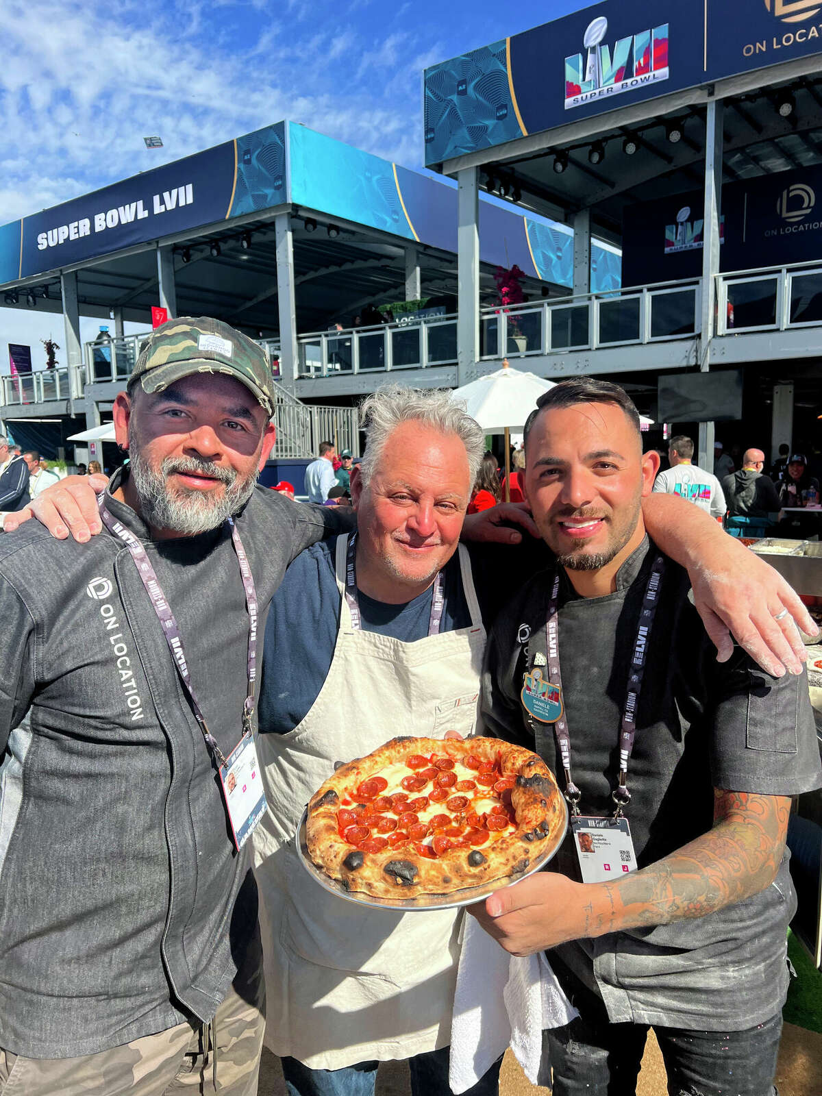 Connecticut restaurateur made 5,000 pizzas at the Super Bowl