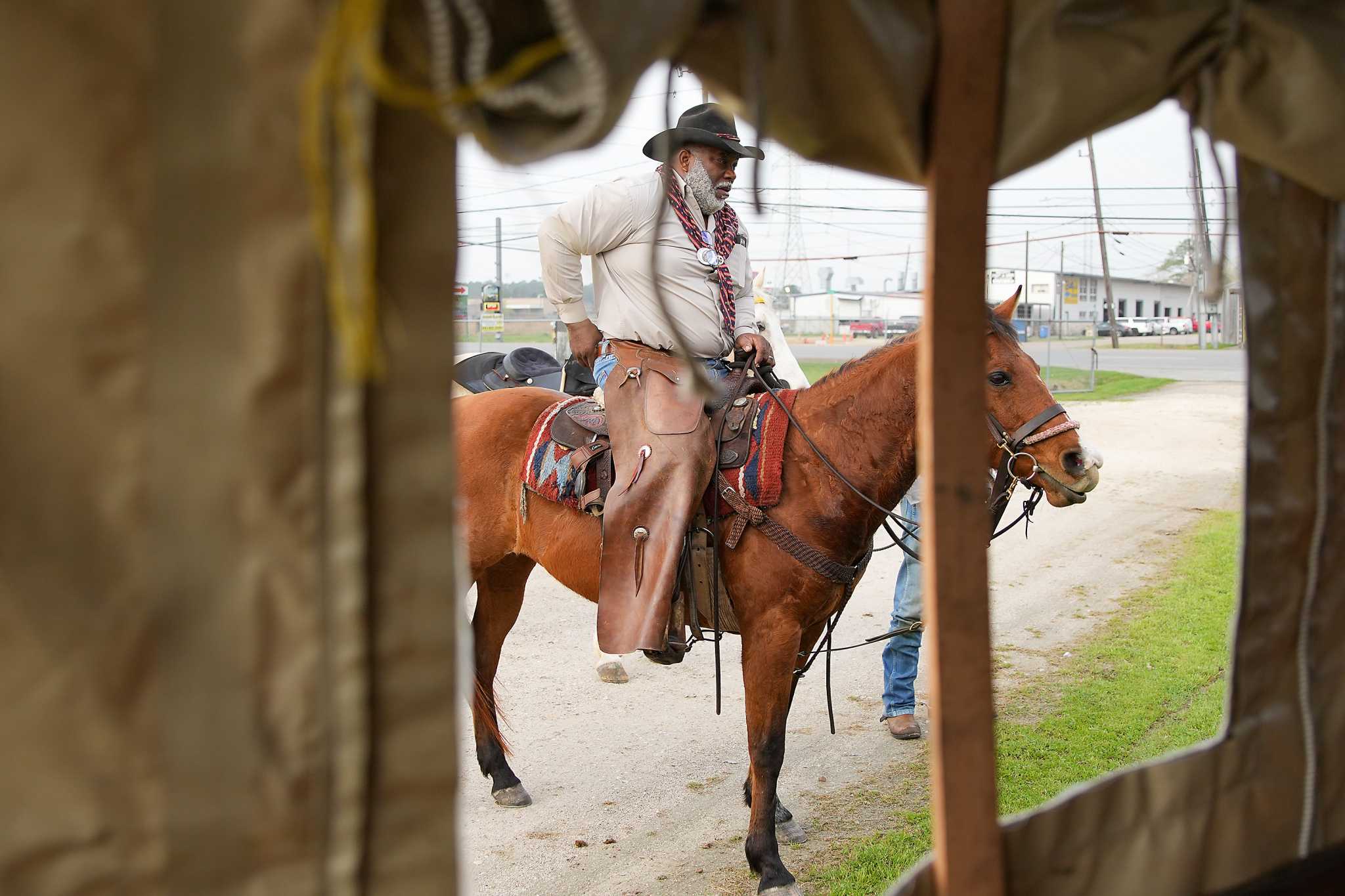 At Triangle 7 rodeo arena, Houston's cowboying legacy lives. (Essay)