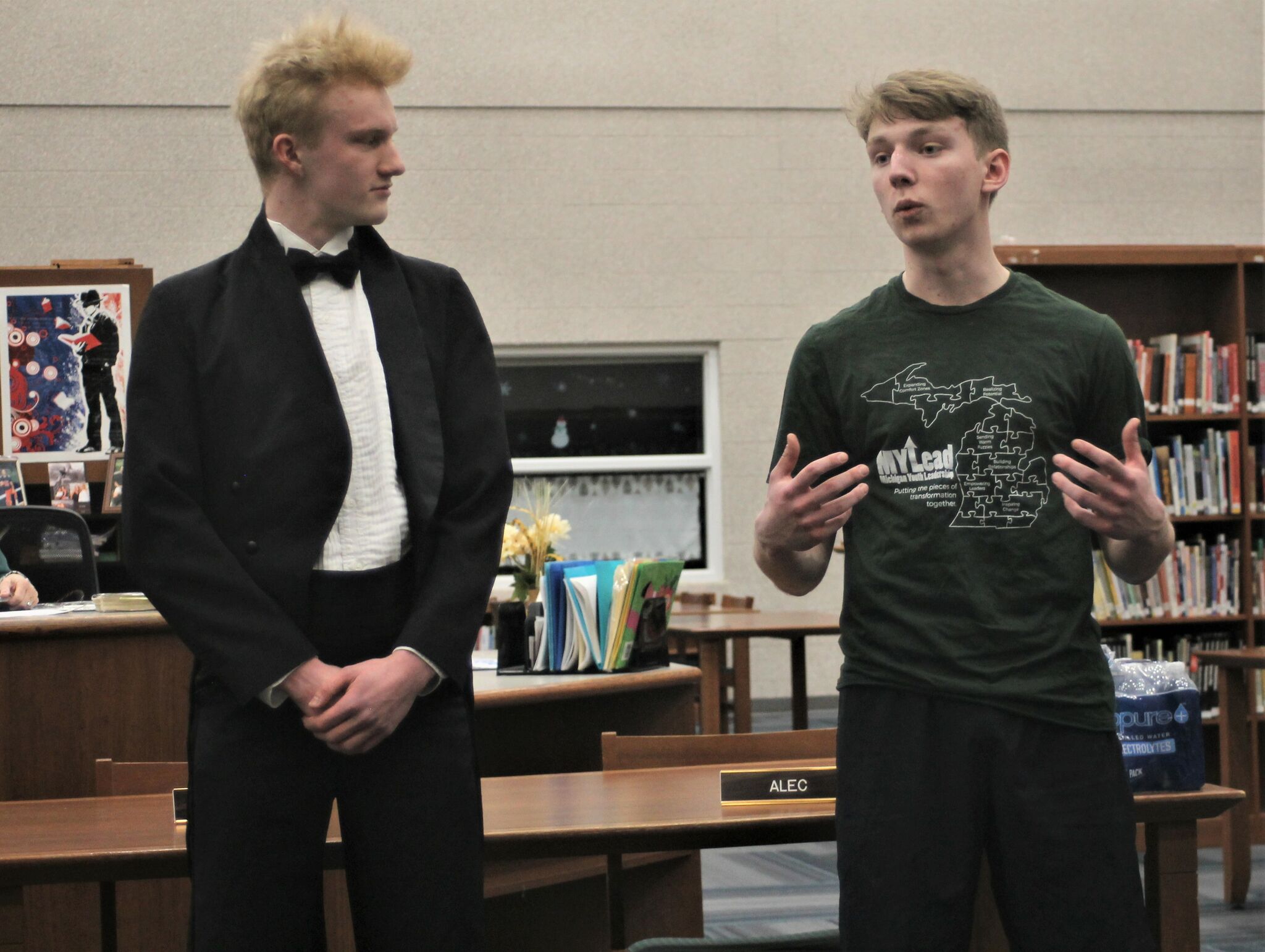 Manistee students share experiences from leadership conference