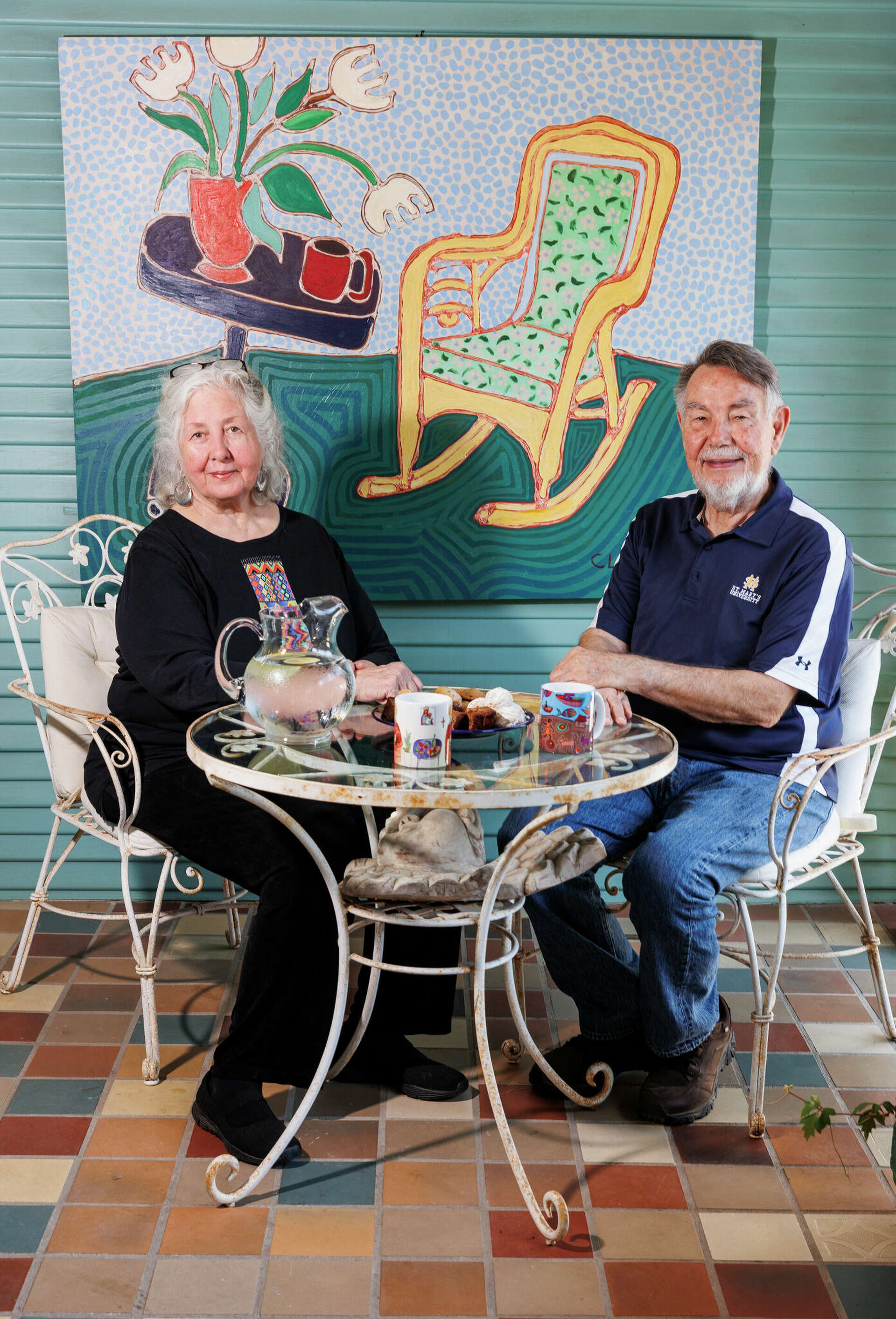 Brother Cletus spread joy and color through his paintings