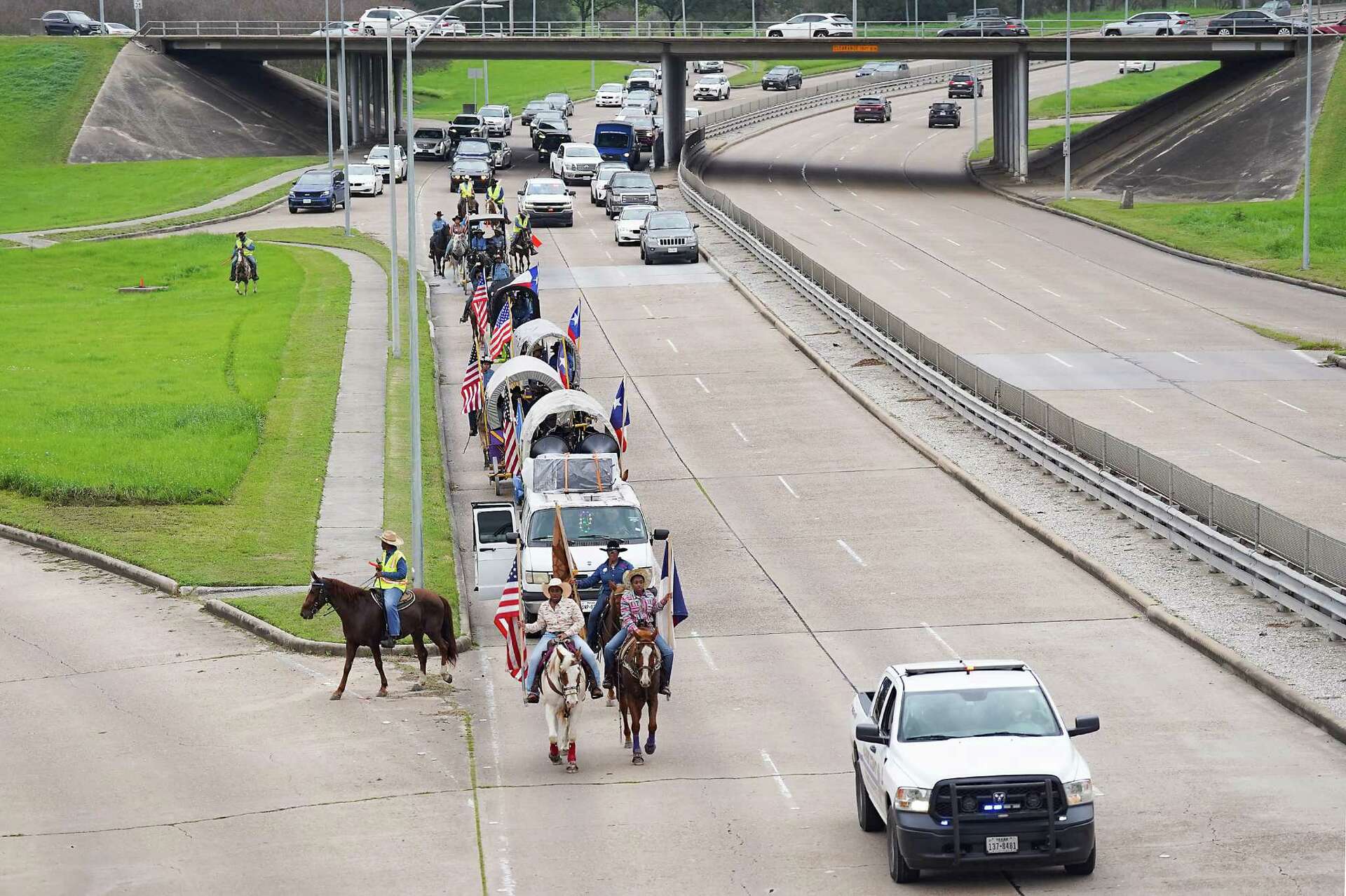 Texas trail ride to Houston Rodeo: Where to see riders in Bayou City
