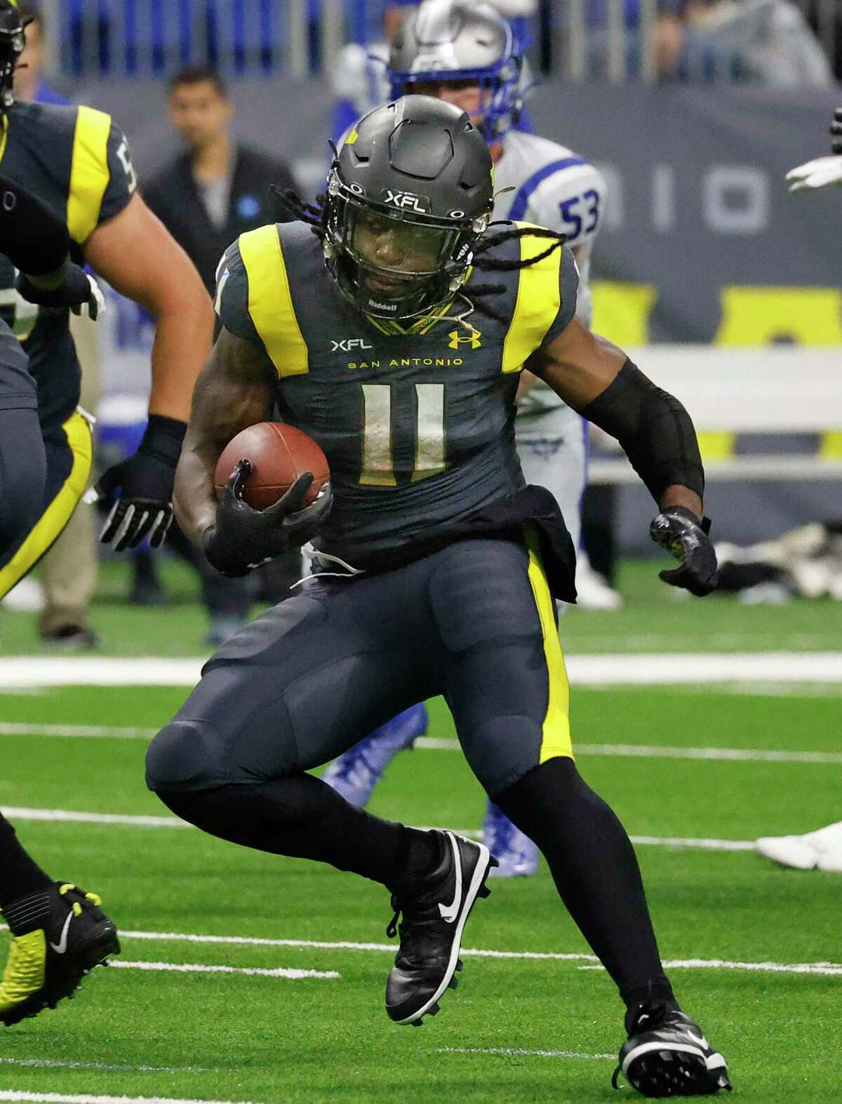 San Antonio Brahmas lean on powerful running backs Kalen Ballage ...