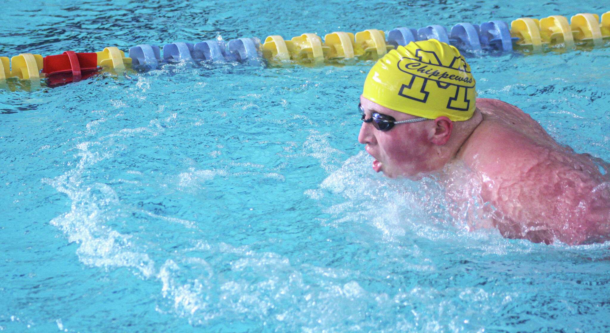Manistee boys swimming hunting Coastal Conference crown