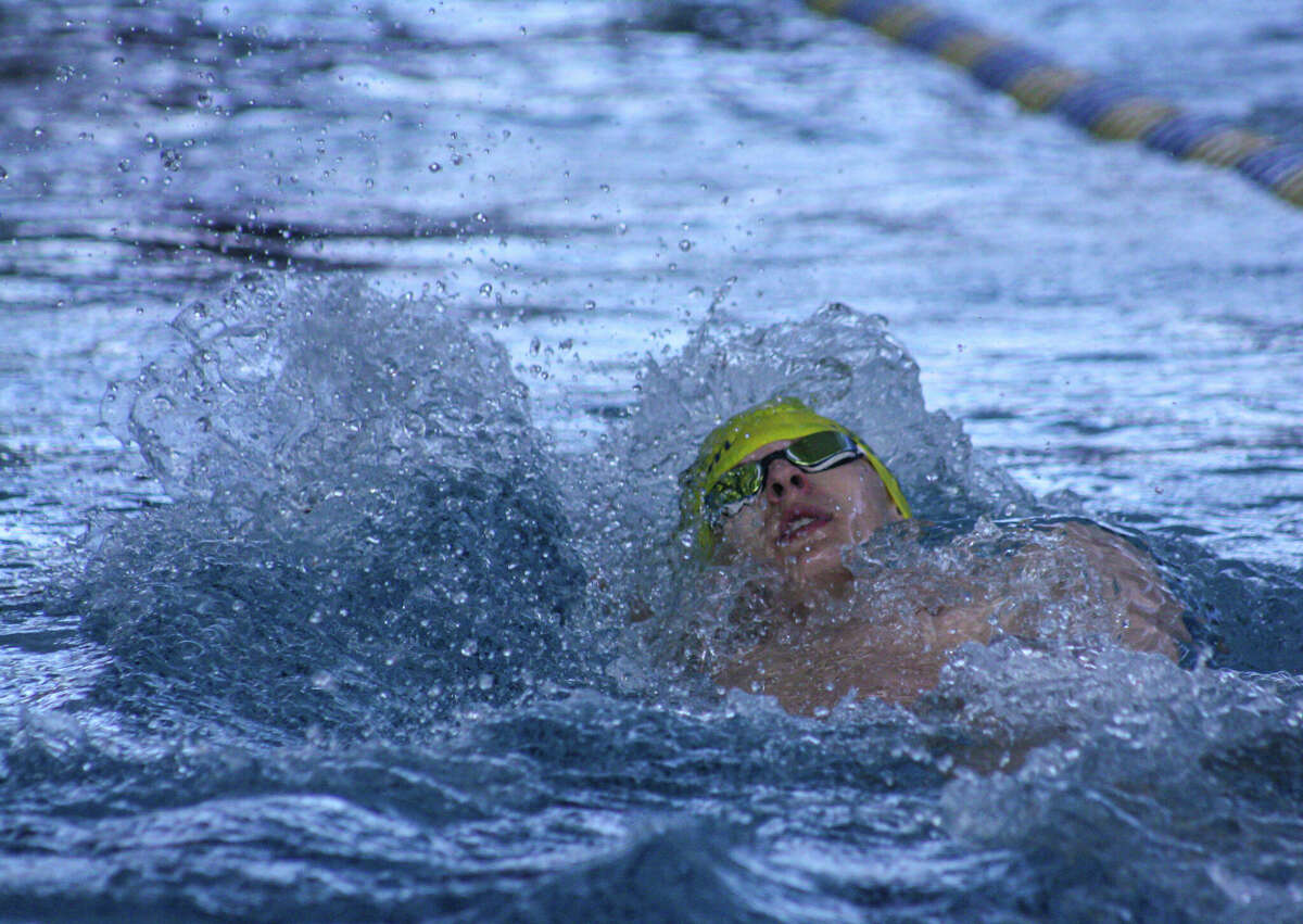 Manistee boys swimming hunting Coastal Conference crown